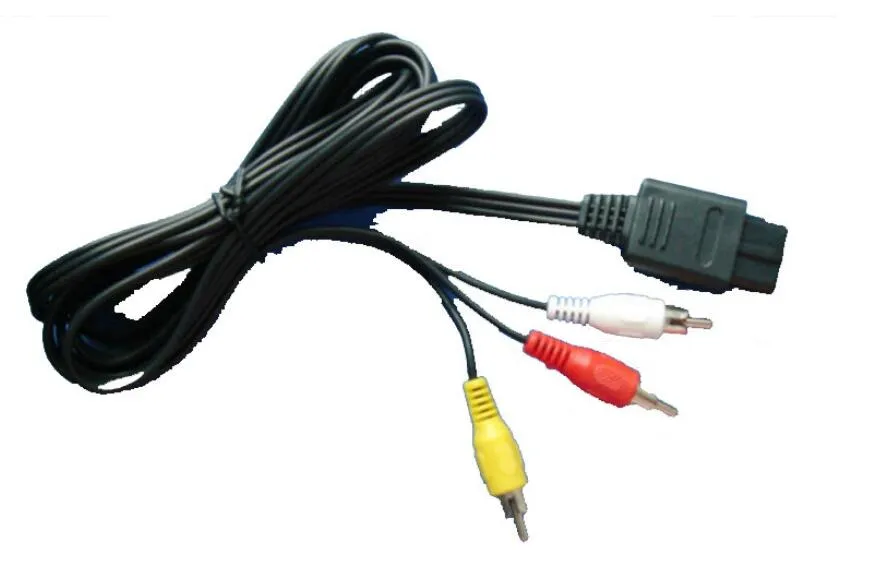 DHgate.com:6FT AV Cable for Nintendo 64/Gamecube/SNES/NGC/N64, S-Video ...