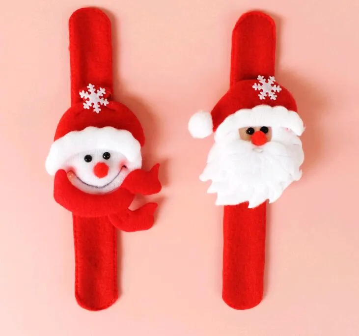 Papá Noel Muñeco De Nieve Juguetes Bofetada Círculo Pulsera Muñequera ... Papá Noel Muñeco De Nieve Juguetes Bofetada Círculo Pulsera Muñequera ...
