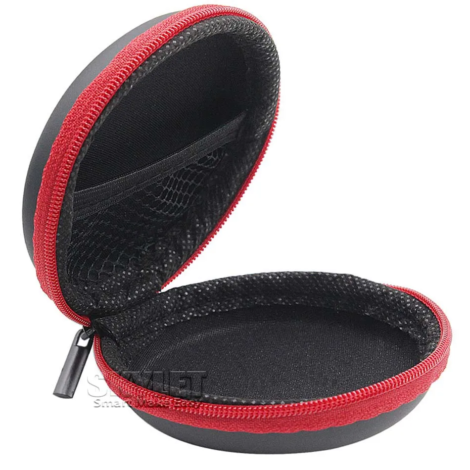 100 Pack Zippered Earphone Carrying Cases For USB Cables, Keys, Coins ...