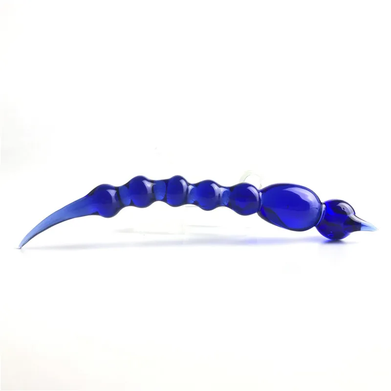 Bulk Order Blue Scorpion Glass Dabber With Hookah 5.5 Inch Thick Pyrex ...