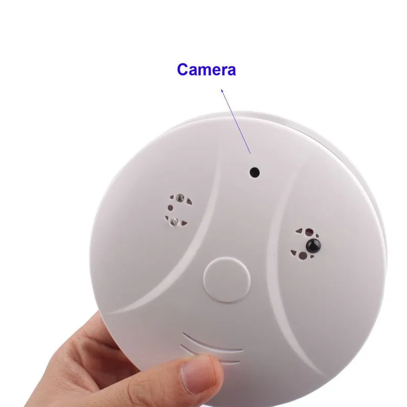 HD 1280X960 Smoke Detector Hidden Spy Camera DVR Security Nanny ...
