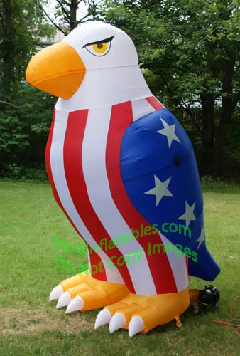 Inflatable American Eagle Patriotic Party Decoration, Giant Eagle ...