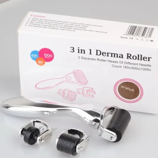Factory Price Derma Roller Derma Skin Roller Microneedling Dermaroller ...