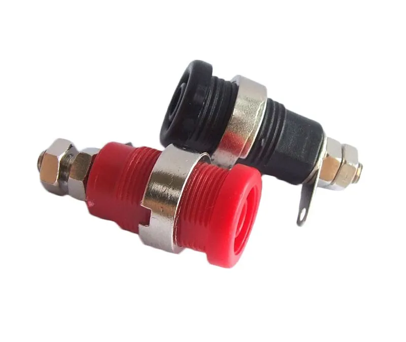 /Bag 4mm Binding Post Nut Panel Mount Terminals For Multimeter Banana ...