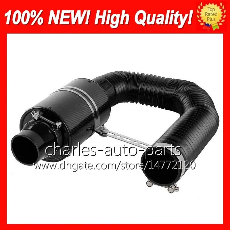 Universal Car Carbon Fibre Air Filter KRICNG Cold Feed Induction Kit ...