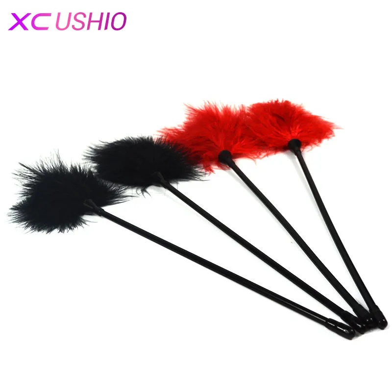 New Clit Tickler Spanking Sex Feather Flirting Tickler Sexy Whip Soft