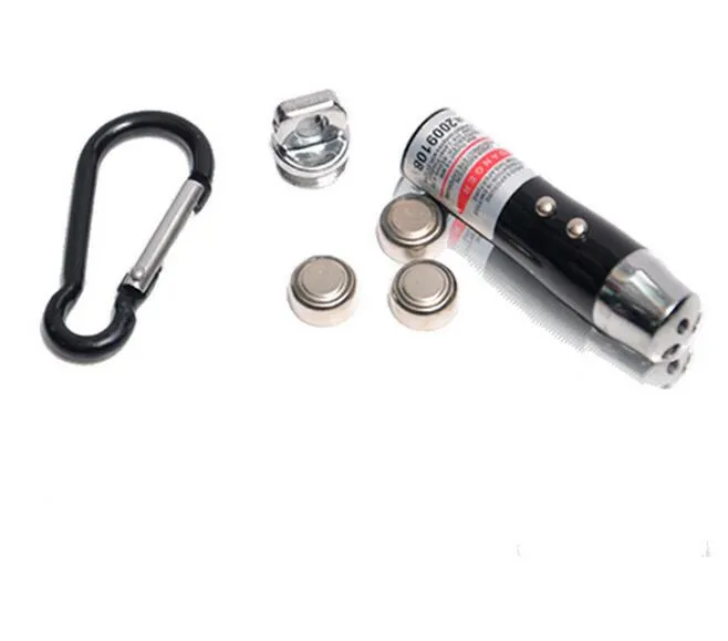 Mini Led Laser Pointers Flashlights Led Light Torch 2 In1 Laser Pen ...