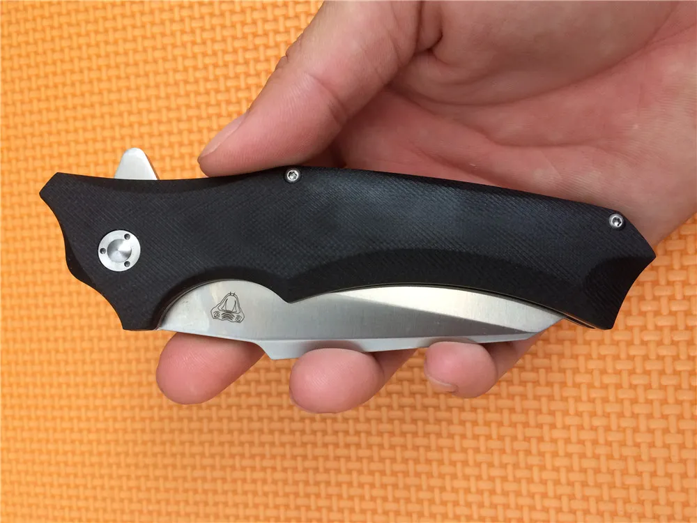 G10 Knife Handle Material Folding Knife: 9Cr Steel Blade, 59HRC ...
