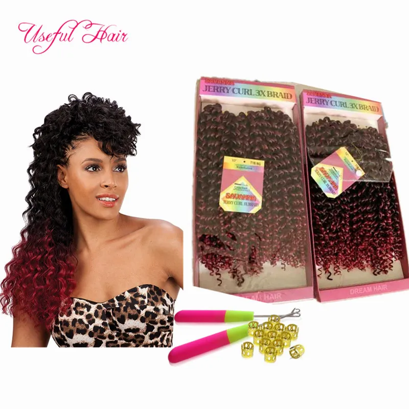 Pre Looped Crochet Hair: Versatile Curly Braiding Hair Extensions For ...