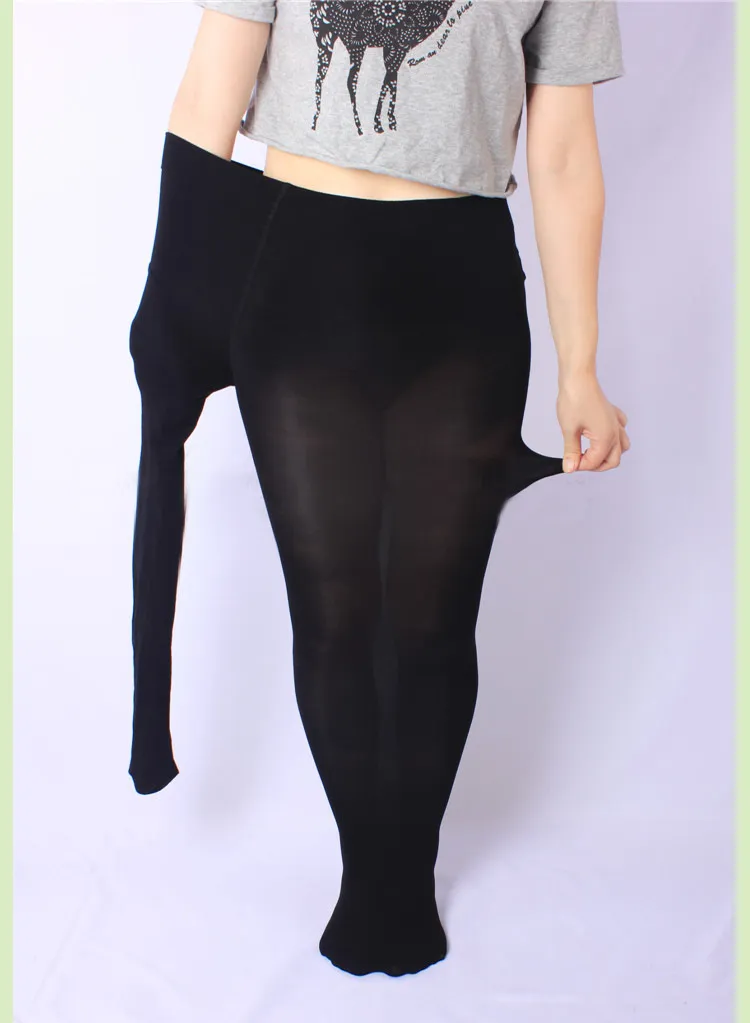 Medias Sexys De Cintura Alta Para Mujer Medias Brillantes De Talla