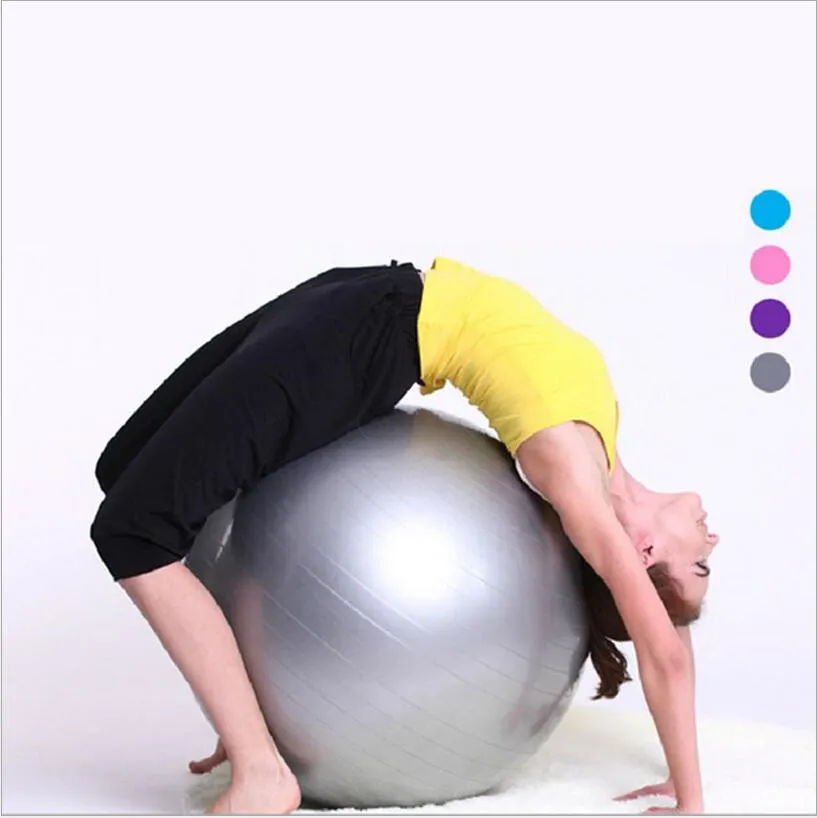 45cm Explosion Proof Yoga Ball for Body Training, Thick PVC Pilates ...