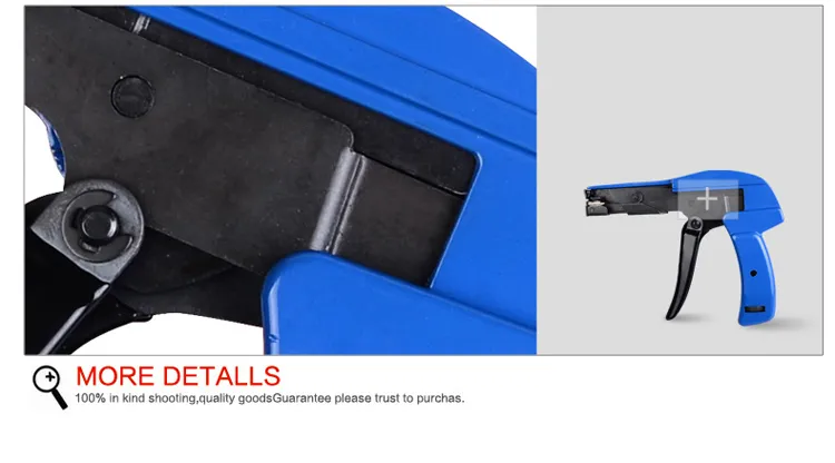 Automatic Cable Tie Tool: HS 600A Nylon Band Tensioning & Cutting Hand ...