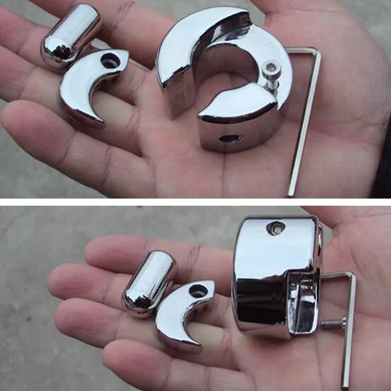 4 Sizes Cockrings Stainless Steel Weight Scrotal Pendants Testicles