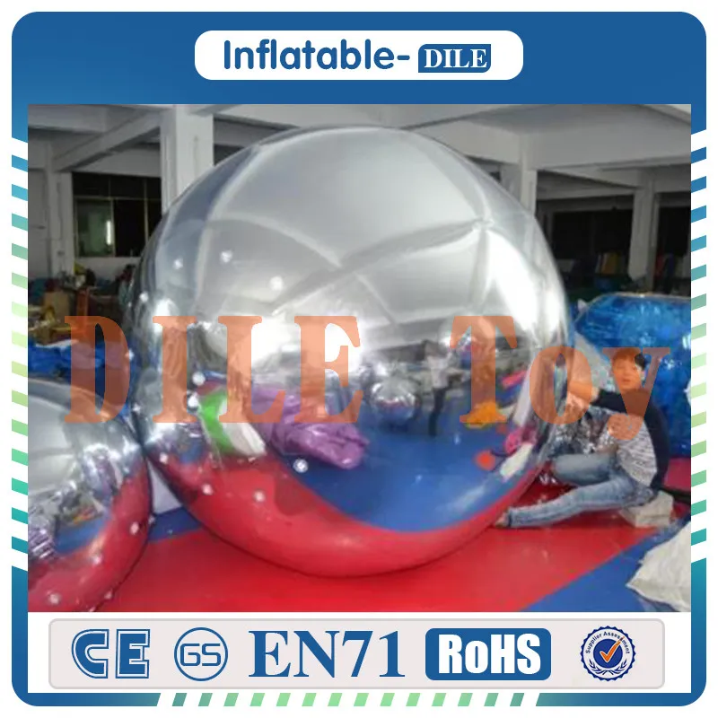 Big Inflatable Balls: 1M Reflective Mirror Balloons For Wedding, Party ...