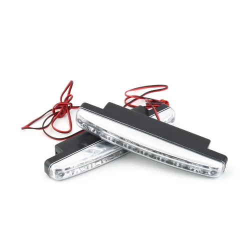 Super Bright 2024 LED DRL Light Bar, 8 LED Daytime Running Lights ...