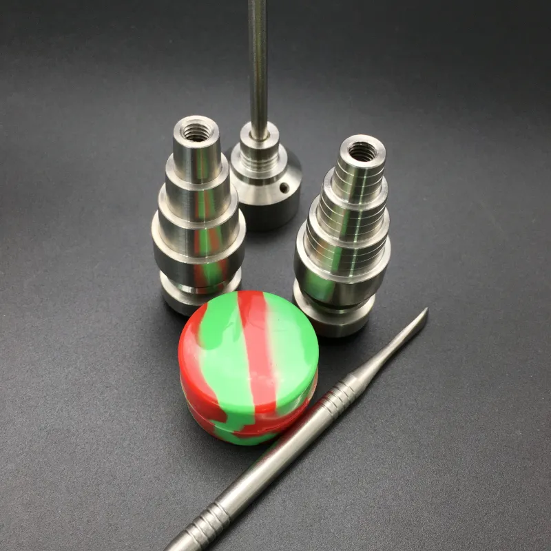 Dabber And Carb Cap Titanium 10mm & 14mm 18mm Titanium Nail Tool Set ...
