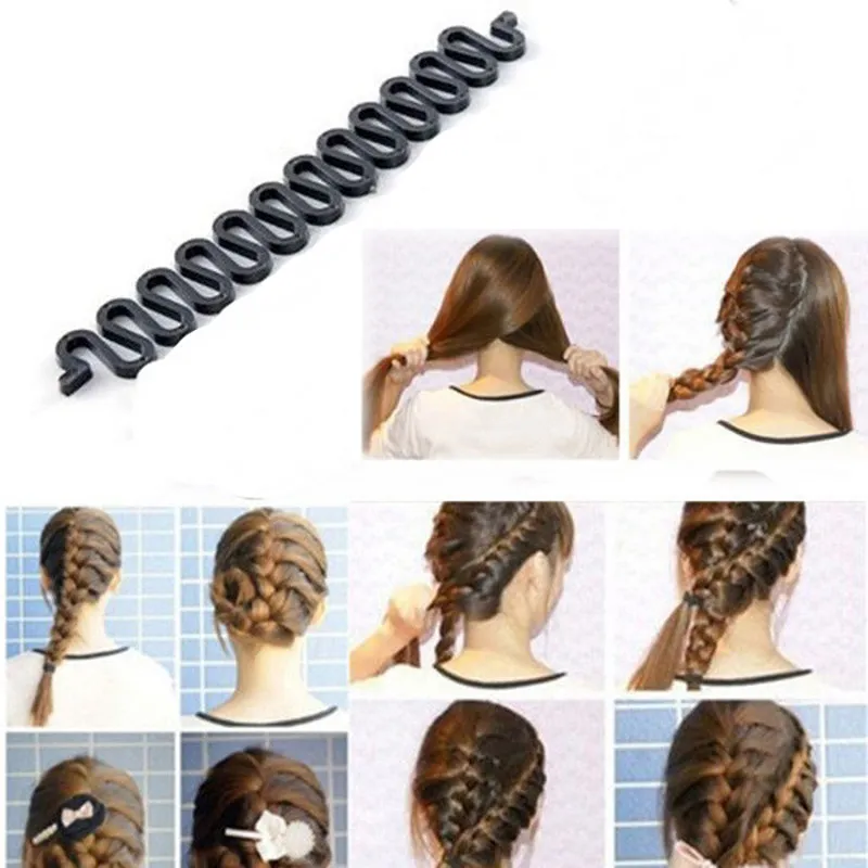 Plastic Hair Braiding Tool Set for Braids, Twists, Buns, and Hair ...