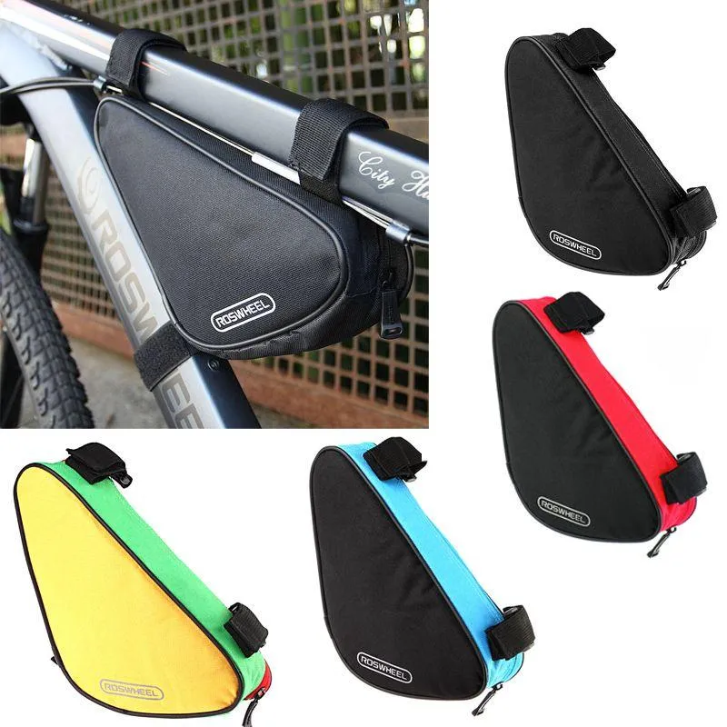 Compact Bike Frame Bag - 1.5L Cycling Triangle Bag, Water Resistant ...