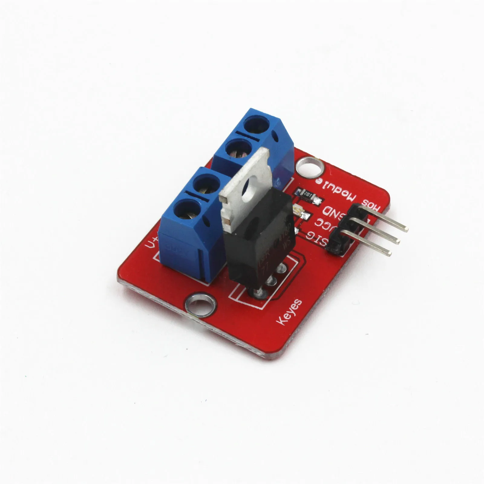 Wholesale IRF520 MOS FET Driver Module For Arduino Red, DC PWM, B00217 ...