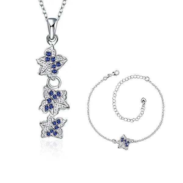 Premium 925 Silver Gemstone Rings & Jewelry Sets - Bridal Wedding Style ...