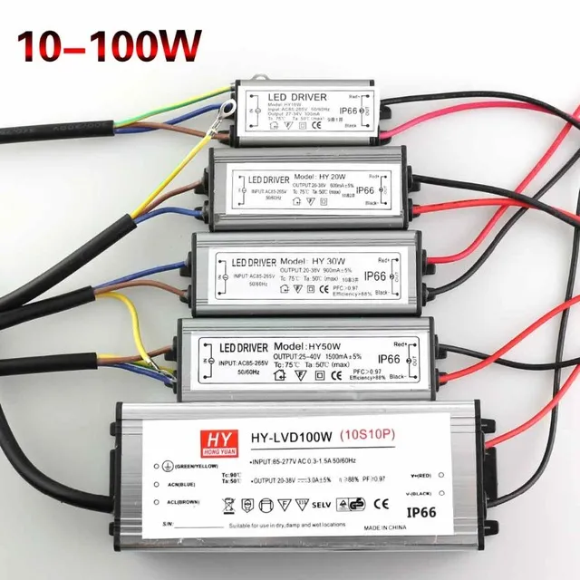 IP67 Waterproof LED Spotlight Floodlight Driver With Power Supply 10W ...