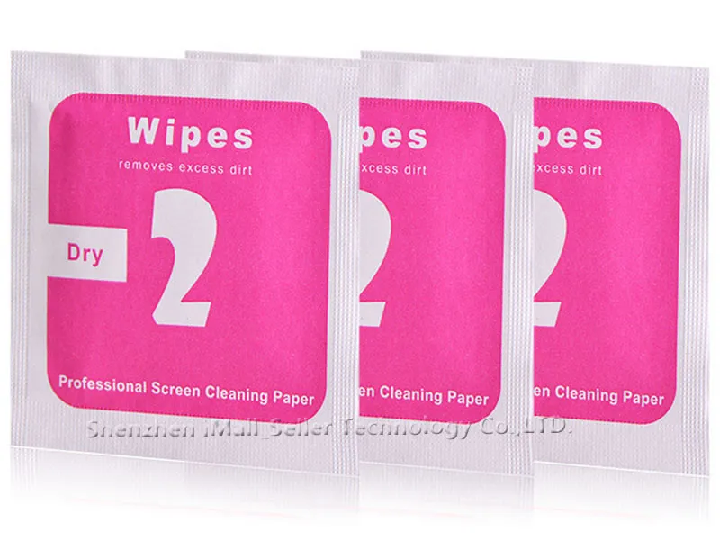 Tempered Glass Screen Protector For IPad & Phone Cleaning Wipes Kit ...