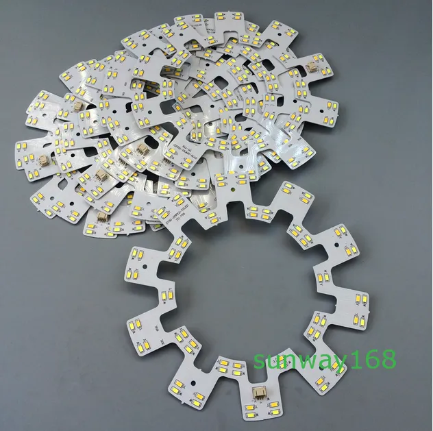 LED Circle Panel Light Round Ceiling Lamp With SMD 5730 LEDs 10W To 24W ...