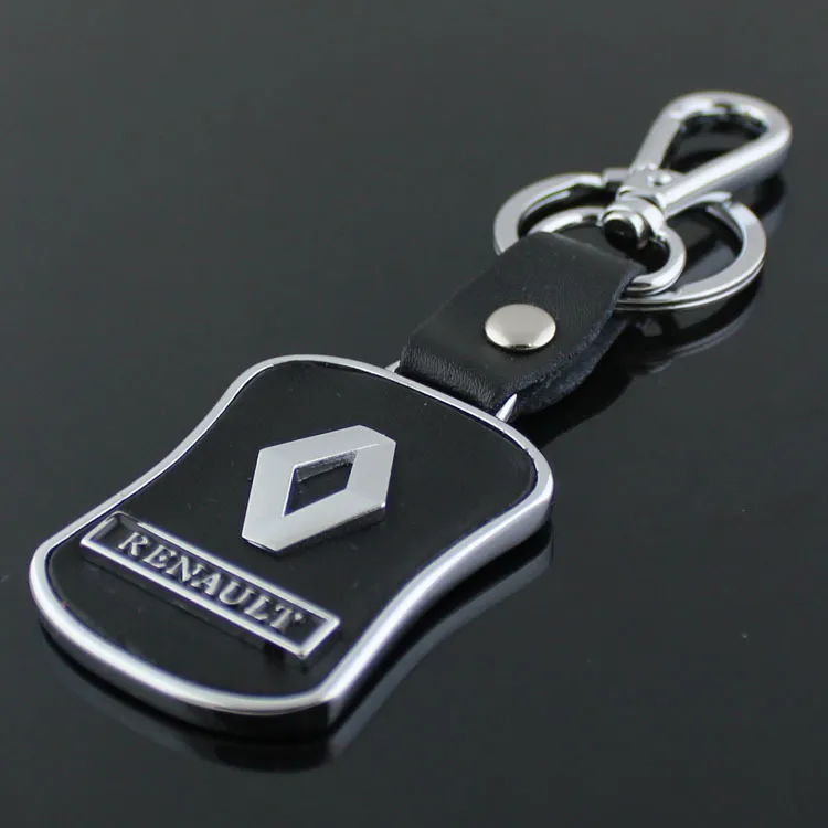 Renault Car Logo Motorbike Keychain Set Metal 3D Promotional Trinket ...