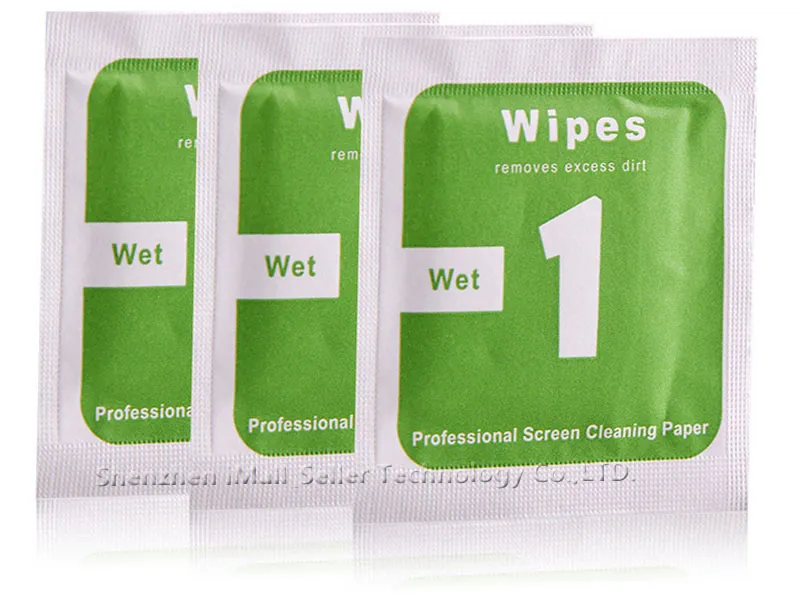 Tempered Glass Screen Protector For IPad & Phone Cleaning Wipes Kit ...