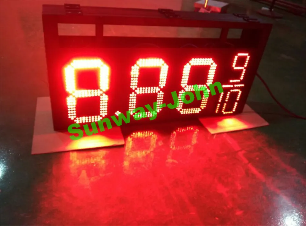 Factory Wholesale Gas Station Led Price Sign 16 Inches Digits Fuel ...