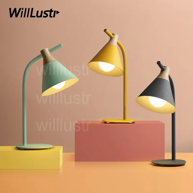 Bedroom Reading Lamp Wooden Bedside Lamps - Modern Wooden Table Lamp ...