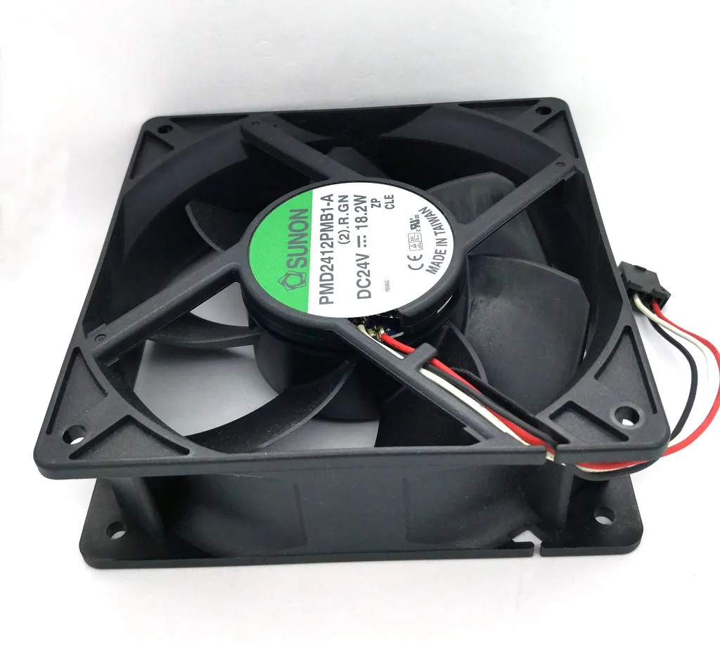 12V Window Fan, 12V High Speed Fan 120mm X 38mm Cooling Blower, 24V DC ...
