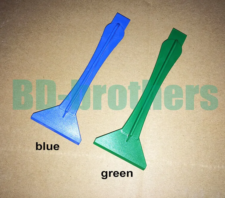Blue Plastic Pry Tool Prying Tools Triangle Shovels Spatula Crowbar ...