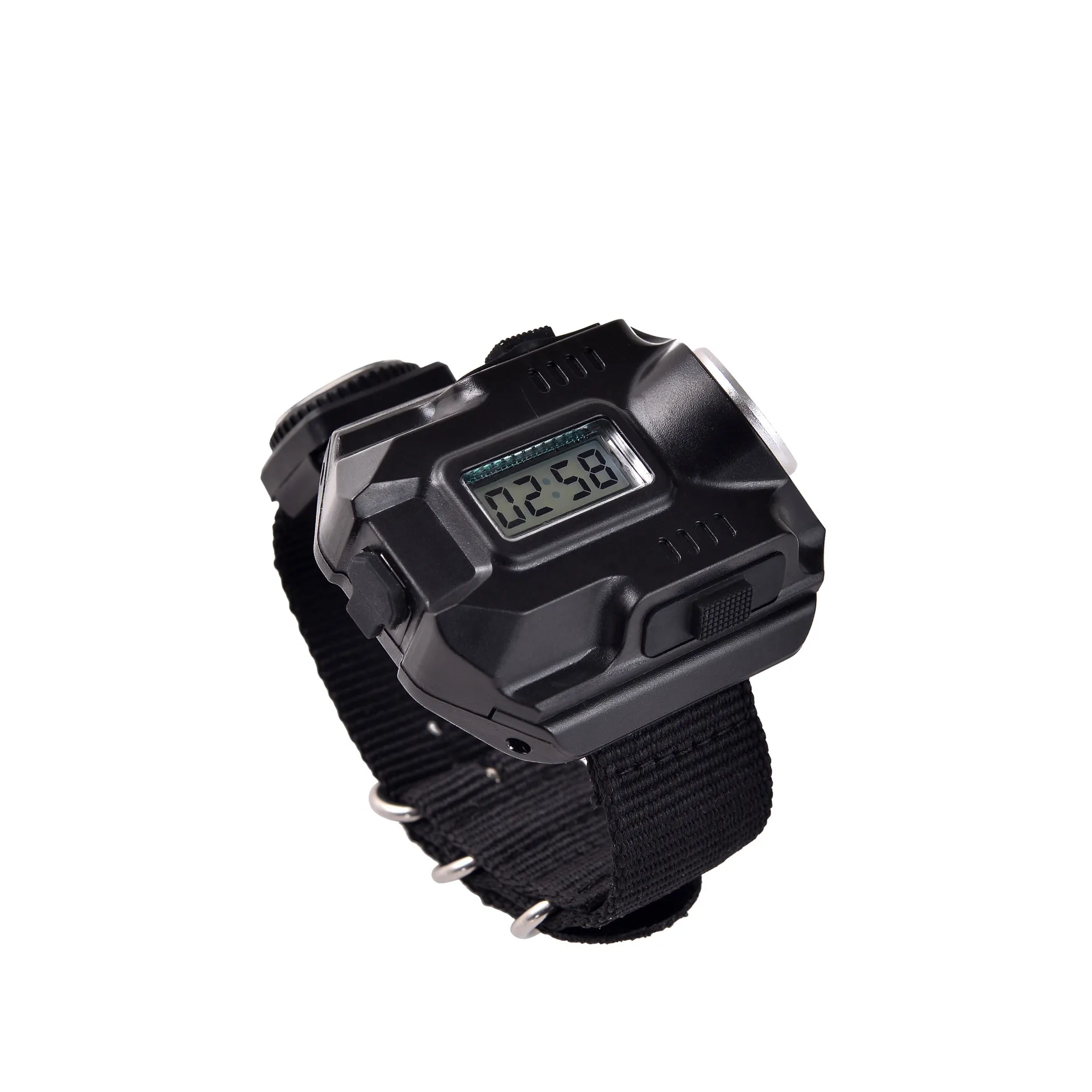 Waterproof Sports Watch with LED Flashlight and Laser Pointer from ...