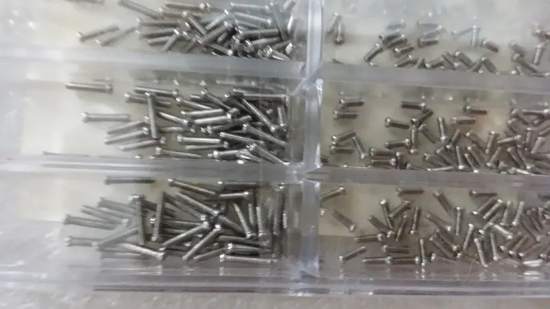 Watch Repair Screws Kit Stainless Steel Eyeglass Screws For Clockmaker ...