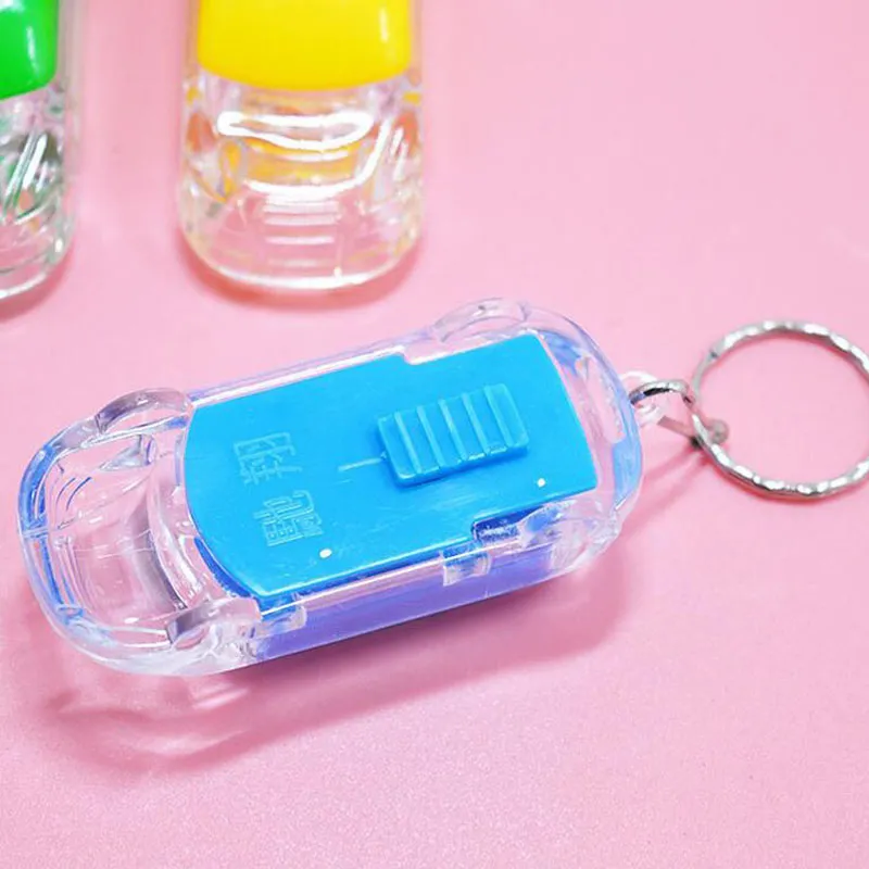 Mini Car Keychain Flashlight LED Light Keyring For Car Keys, Parties ...