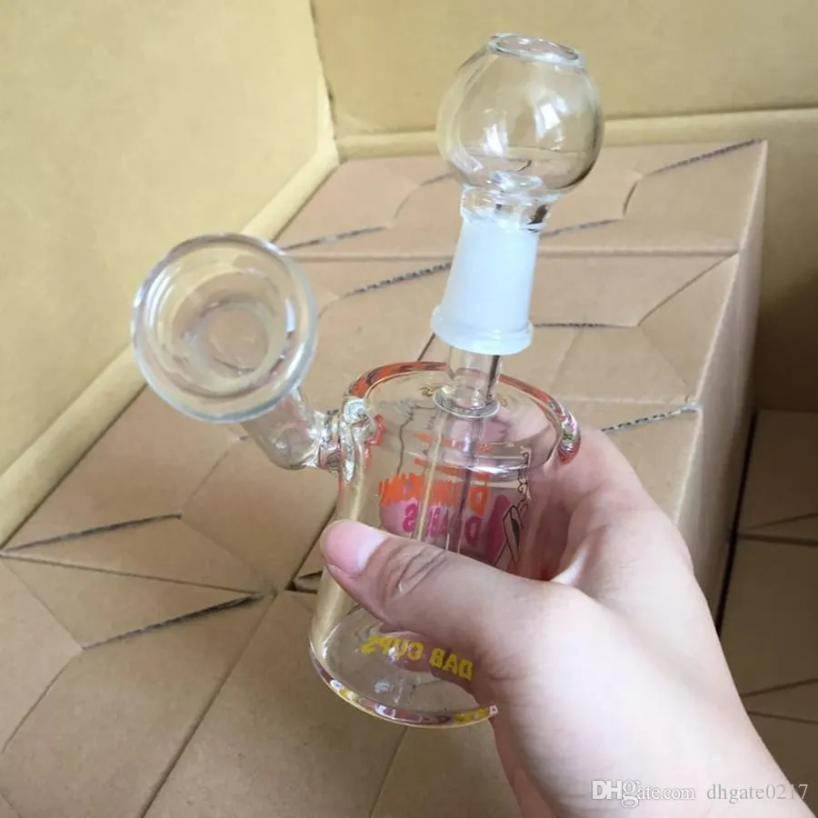 Mini Dab Rigs: Clear Mini Glass Bubbler Bong American Runs Style, 14mm ...
