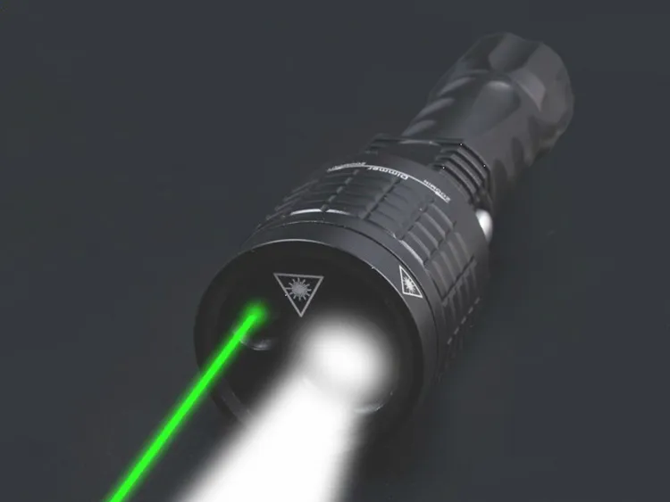 Waterproof 5mW 532nm Green Laser Pointer Hybrid LED... From Super ...
