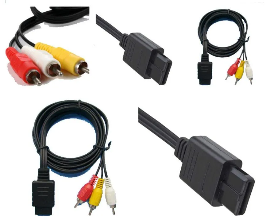 DHgate.com:6FT AV Cable for Nintendo 64/Gamecube/SNES/NGC/N64, S-Video ...