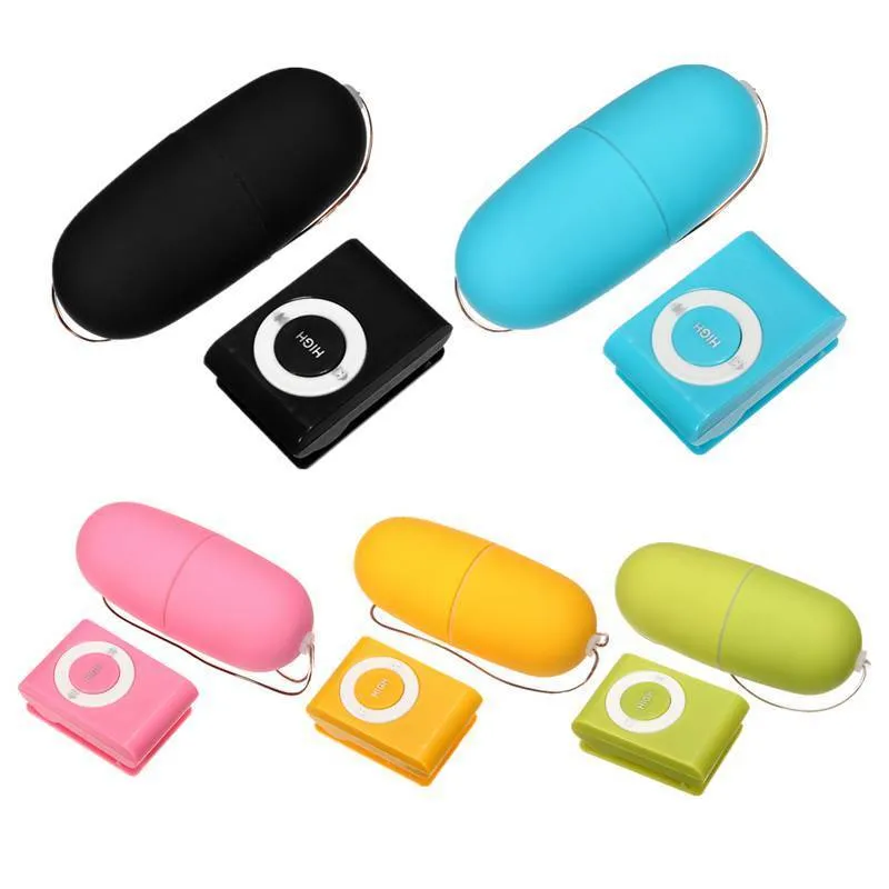 Waterproof Remote Control Bullet Vibrator - 20 Frequencies, Wireless ...