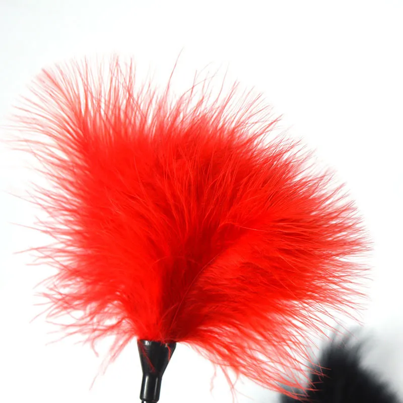 New Clit Tickler Sculacciata Sex Feather Flirtare Tickler Frusta Sexy ...