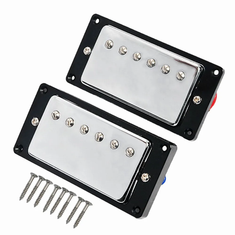 Double Humbucker Pickups High Output Active Guitar Pickups, Black LP ...