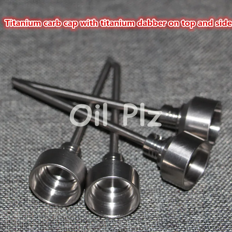 4 In 1 Titanium Carb Cap With Side Arm 14mm/18mm Male & Female Banger ...