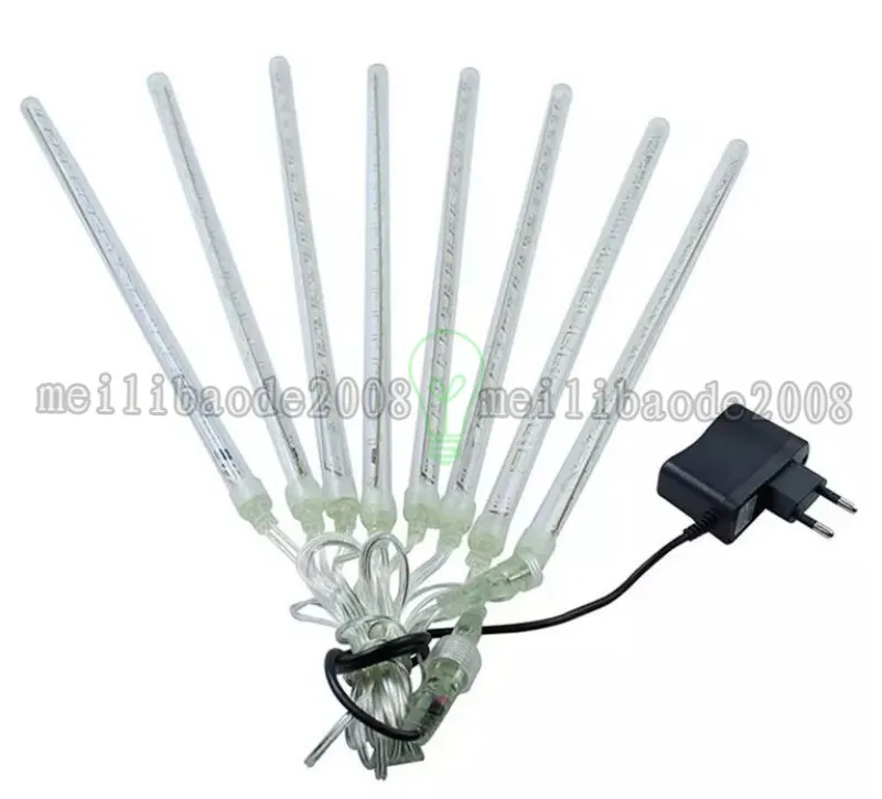 NEW Set Christmas LED Strings Snowfall Tube 20 30 50 Cm Meteor Shower ...