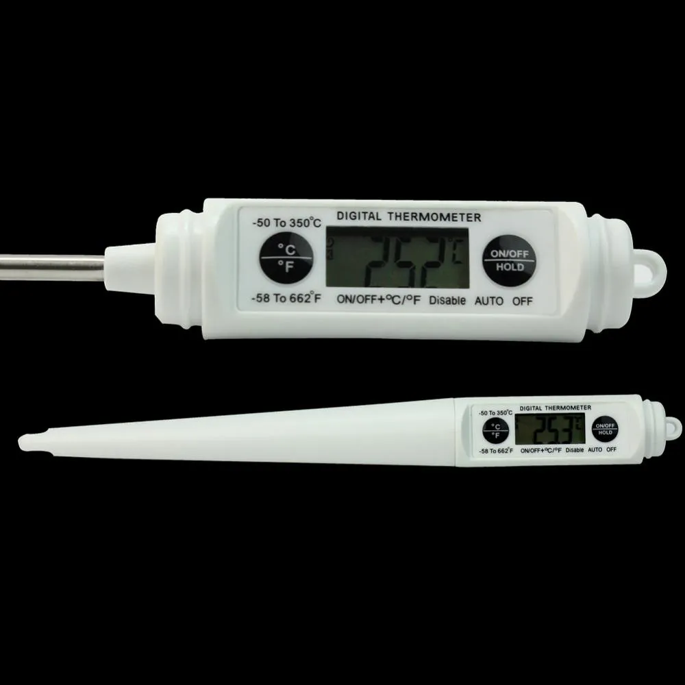 Mini Digital Cooking Thermometer Probe - Accurate Meat Temperature ...