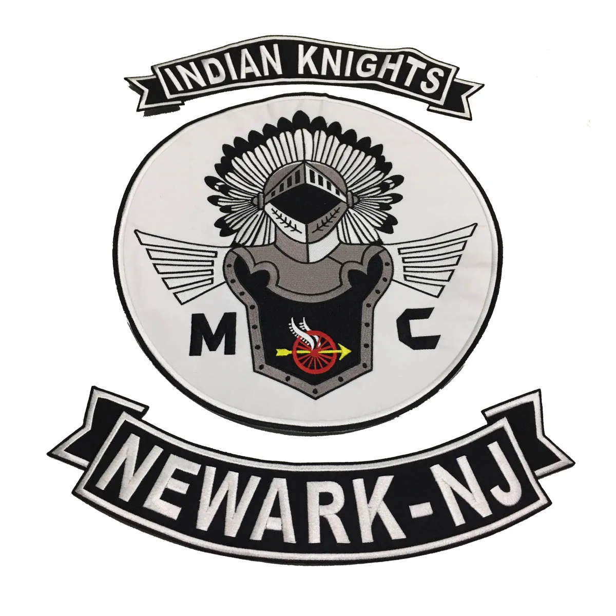 HEISSER VERKAUF COOLEST INDIAN KNIGHTS MC RÜCKENSTICKEREI PATCH ...