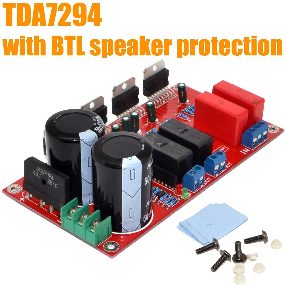 Brand New TDA7294 BTL Amplificador De Potencia De Audio Amplificador De Amplificador 150W + 150W ...