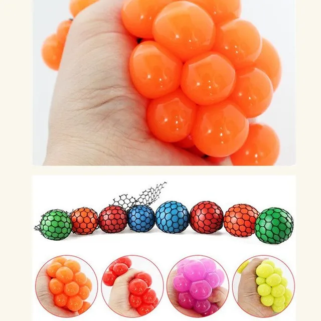 New Anti Stress Ball Novelty Fun Splat Grape Venting Balls Squeeze ...