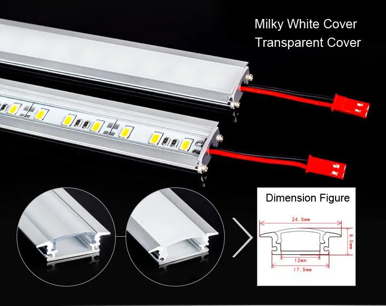 DHgate.com:7W 50CM LED Rigid Strip Light, 5630 LED Bar Lights, U ...