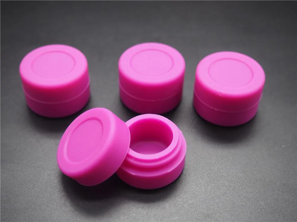 Containers For Wax: 3ml Silicone Containers Non Stick Wax Jars For ...